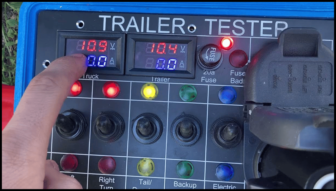 Trailer Light And Air Tester Safety